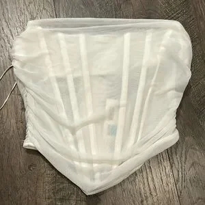 Tic Toc | Tops | Nwt Tic Toc Structured Crep Corset Top | Poshmark